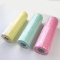 China Tear Away Microfiber Cleaning Towel Roll 20 Pieces Pack 25x25CM 180GSM Reusable for sale