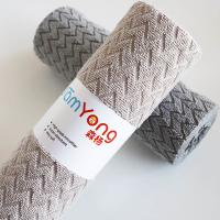 China Jacquard Microfiber Cleaning Cloth Roll 25x25cm 180gsm Washable Dish Rags For Home Car for sale