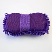 China Soft Non Scratch Microfiber Car Wash Glove For Car / Automobile Body Cleaning for sale