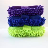 China 22x11cm Microfiber Hand Gloves For Car Cleaning Detailing / Motorcycles SUVs Trucks for sale