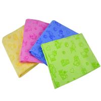China Bottled Packaging 43x32cm PVA Chamois Towel Embossed Lint Free For Car Care Cleaning for sale