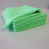 China 200gsm 40x40cm Kitchen Microfiber Towels Warp Knitted For Degreasing Stove Hood Dish Cleaning for sale