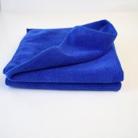 China Heavyweight 250gsm 30x30cm Automotive Microfiber Towels With High Absorbency for sale