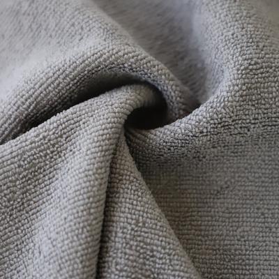 China 350gsm 40x40cm Microfiber Cleaning Towel Warp Knit Ultra Absorbent For Sport Gym Personal Care for sale