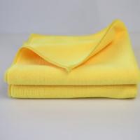 China 200gsm 30x30cm Microfiber Cleaning Towel 80% Polyester 20% Polyamide Warp Knitted For Household Cleaning for sale