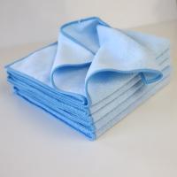 China 250gsm 40x40cm Microfiber Cleaning Towel Warp Knit For Pet Care Grooming Drying for sale