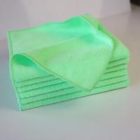China Lint Free Warp Knitted 30x30cm Automotive Microfiber Towels Bulk 300gsm for sale