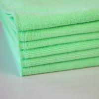 China Lint Free Warp Knitted 30x30cm Automotive Microfiber Towels Bulk 300gsm for sale