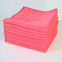 China Super Absorbent Warp Knitting Microfiber Cleaning Towel 350 Gsm Strong Decontamination for sale