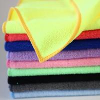 China 300gsm 40x40cm Auto Detailing Microfiber Towels Warp Knit For Car Care Polishing Drying for sale