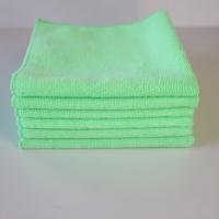 China Lint Free Warp Knitted 30x30cm Automotive Microfiber Towels Bulk 300gsm for sale
