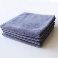 China Customized Weft Knitting 30x30cm Microfiber Cloth 350gsm For Face Wash Hair Salon Hotel for sale