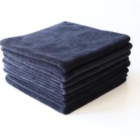 China 80 Polyester 20 Ployamide 40x40cm Microfiber Cleaning Cloth 300gsm With Custom Logo for sale