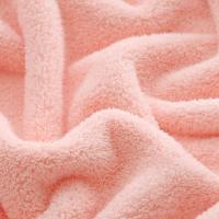 China Luxury 300gsm 120cm Coral Fleece Bathrobe Machine Washable For Men / Women for sale