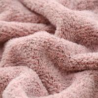 China 350gsm Coral Fleece Bamboo Charcoal Bathrobe With 85% Polyester 15% Ployamide for sale