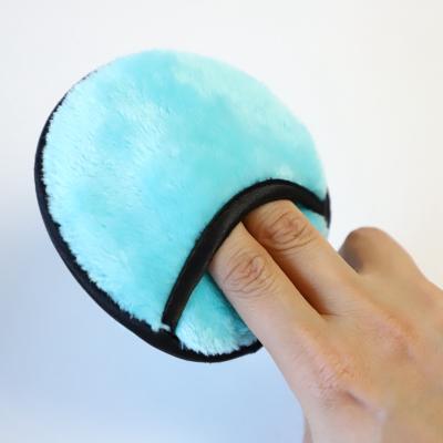 China 2cm Thickness Polyester Microfiber Makeup Remover Pads 10x10cm for sale