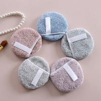 China Custom Logo Reusable Microfiber Makeup Remover Pads Eco Friendly Cleansing for sale