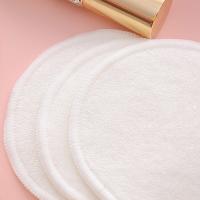 China 8x8cm Bamboo Or Cotton Microfiber Makeup Remover Cloth 0.5cm Thickness for sale