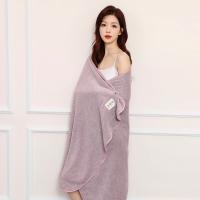 China 350gsm 90x180cm Bamboo Charcoal Towel / Microfiber Towel Pink For Bath for sale