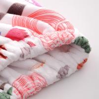 China 400gsm 75x140cm Print Wearable Bath Microfiber Towel 80% Polyester 20% Polyamide for sale