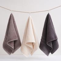 China 140 Gsm 16s/2 100 Cotton Face Towel 35x75cm Soft Absorbent For Bathroom Hotel for sale