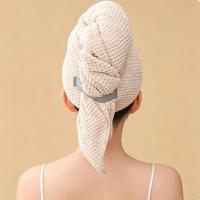 China Extra Large 55x100cm 300gsm Microfiber Hair Turban For Salons Spas for sale
