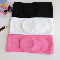 China Terry 8.5x65cm Microfiber Hair Band 26g/pc For Frizz Free Protection for sale