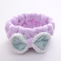 China Breathable Soft Bow Style Microfiber Hair Band 8x17cm For Promotional Gifts for sale