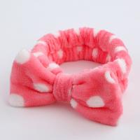 China Eco Friendly Microfiber Hair Band / Women'S Spa Headband 5x19cm For Long Term Use for sale
