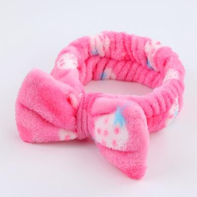 China Eco Friendly Microfiber Hair Band / Women'S Spa Headband 5x19cm For Long Term Use for sale