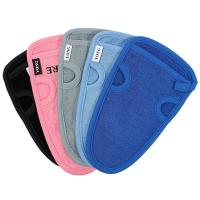 China Modern 22x12cm Bamboo Exfoliating Gloves For Spa Treatment Skincare Product Lines for sale