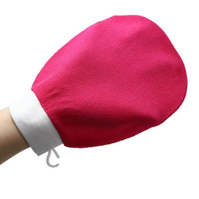 China Adults Plain Exfoliating Gloves For Body Smell Removing / Dehumidification for sale
