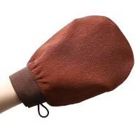 China Adults Plain Exfoliating Gloves For Body Smell Removing / Dehumidification for sale