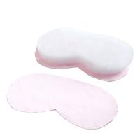 China Adjustable Solid Color Satin Sleep Eye Mask Elastic Band Light Blocking 20g for sale