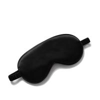 China Plain Color 9.5x20.5cm Satin Sleep Eye Mask Wrinkle Free Surface Smooth for sale