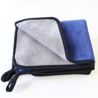 China High Absorbency 500GSM Car Cleaning Rags 40x40cm Scratch Free for sale