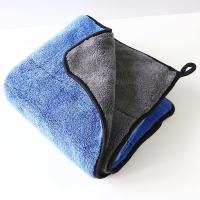 China Soft 600gsm Automotive Microfiber Towels 30x30cm Car Drying Cloths for sale
