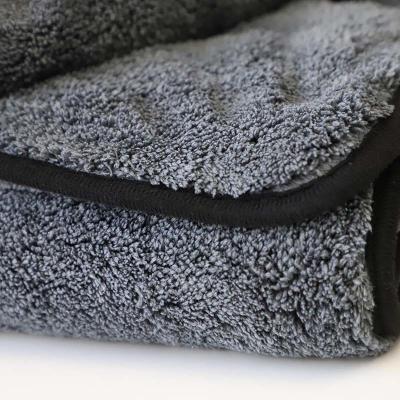 China Soft 600gsm Automotive Microfiber Towels 30x30cm Car Drying Cloths for sale