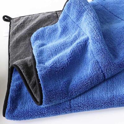 China Polyester Polyamide Auto Detailing Microfiber Towels 600 Gsm 40x40cm For Car Wash for sale