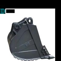 China HAODE Excavator EC Bucket 2.5-5 Cbm Heavy Duty Rock Bucket for EC430 450 480 for sale