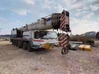 China 150 Ton Truck Crane with 6 Telescopic Sections, 85.6m Maximum Reach and Mercedes-Benz Engines for sale