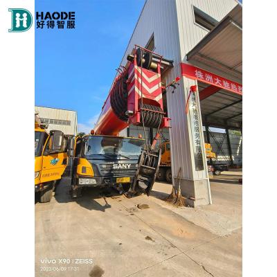 China Used SANY 200 Ton Diesel Truck Crane with 85m Lifting Height and 768kN·m Torque Capacity for sale