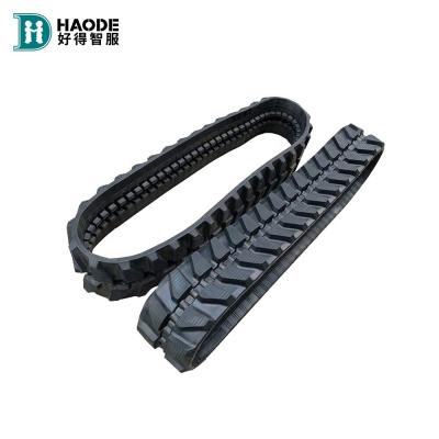 China Non Slip Rubber Tracks for Asphalt Paver Parts Customizable Size for XCMG SANY EC for sale