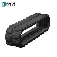 China Non Slip Rubber Tracks for Asphalt Paver Parts Customizable Size for XCMG SANY EC for sale