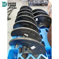 China Asphalt Paver Auger Blade Impeller Parts Distribution Screw Series Custom Size for XCMG SANY EC for sale