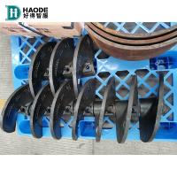 China Asphalt Paver Auger Blade Impeller Parts Distribution Screw Series Custom Size for XCMG SANY EC for sale