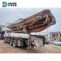 China Used Concrete Pump Truck with 180 m³/h Output, 49m Vertical Reach and 4500mm Wheelbase in Good Condition for sale