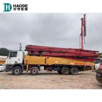 China Haode Sany Truck Mounted Concrete Pump 56m Boom Reach 200 m³/h Output Mercedes-Benz Arocs 4140 Chassis for sale