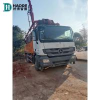 China SANY M49 Mercedes Truck Cement Mixer with 650L Water Tank and 10% Enhanced Pumping Efficiency for sale