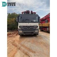China SANY M49 Mercedes Truck Cement Mixer with 650L Water Tank and 10% Enhanced Pumping Efficiency for sale